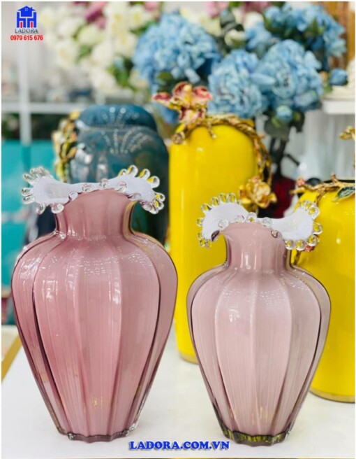 Lọ Hoa Thủy tinh cao cấp đẹp, độc đáo và tinh tế tại Ladora Shop